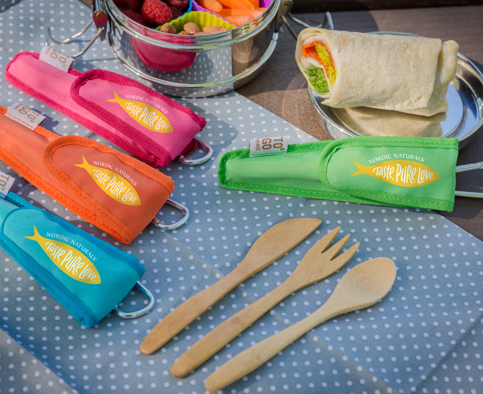 Custom To-Go Ware Bamboo Utensil Set